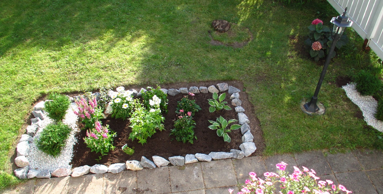 Hiekkiksen hienoudet: Takapihan perennapenkki