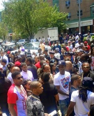 Thousands show up for slain rapper Chinx funeral (photos)