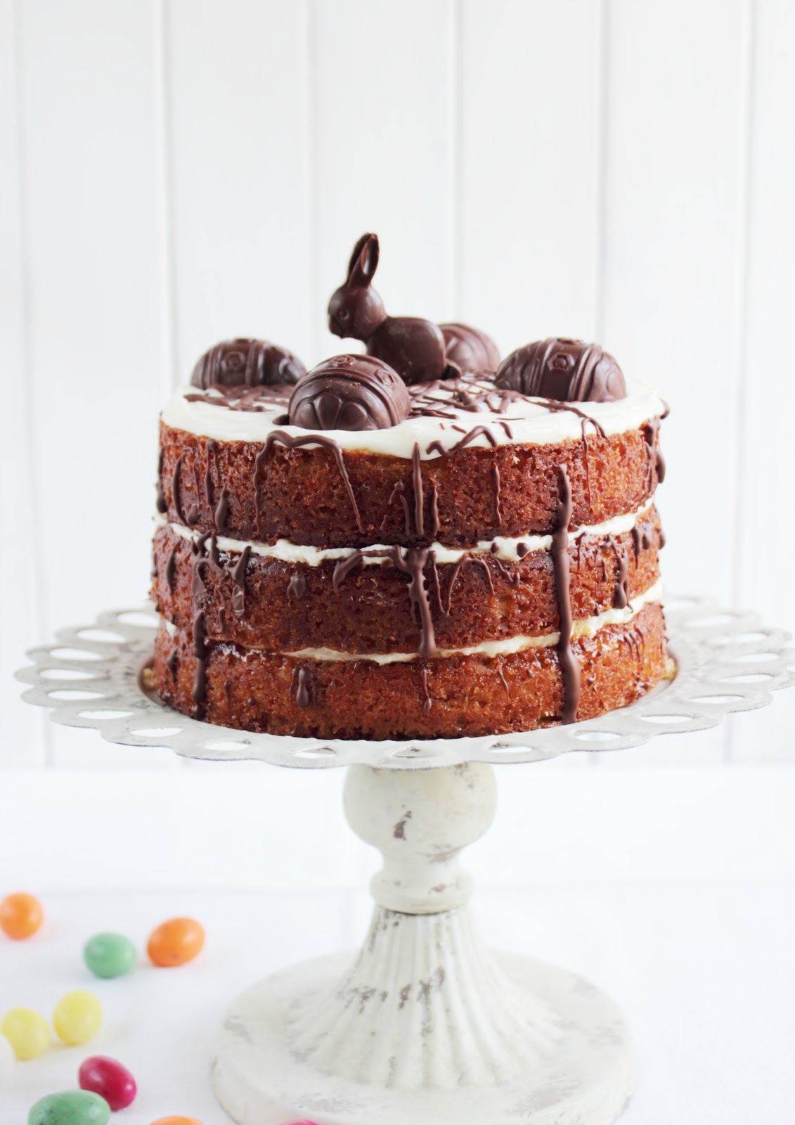 Fabsfood: Layer cake de chocolate blanco y Philadelphia