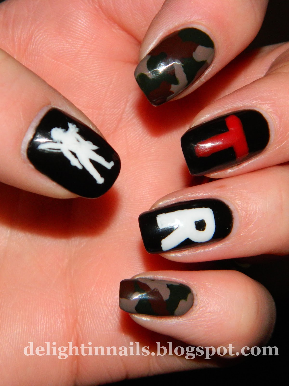 Delight In Nails: Tomb Raider Nails!!!