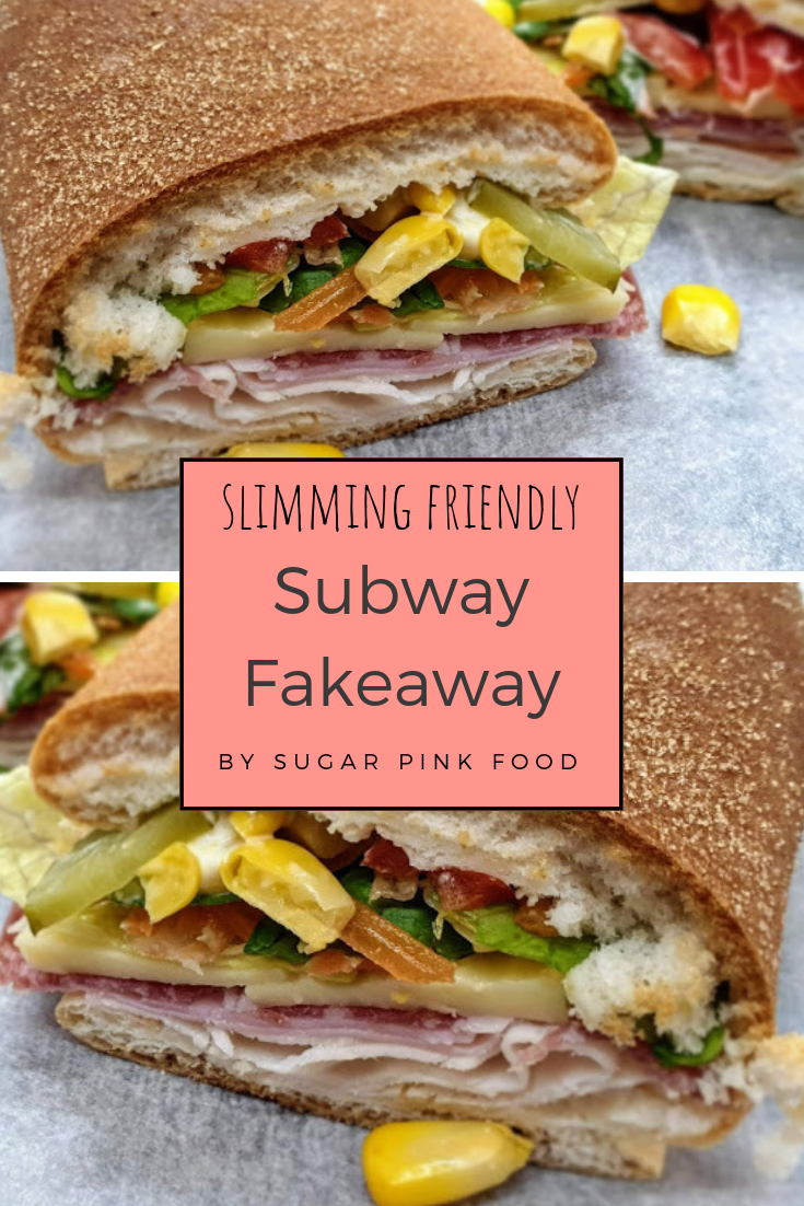 Subway BMT Fakeaway | Slimming Friendly | Sugar Pink Food - Healthy ...