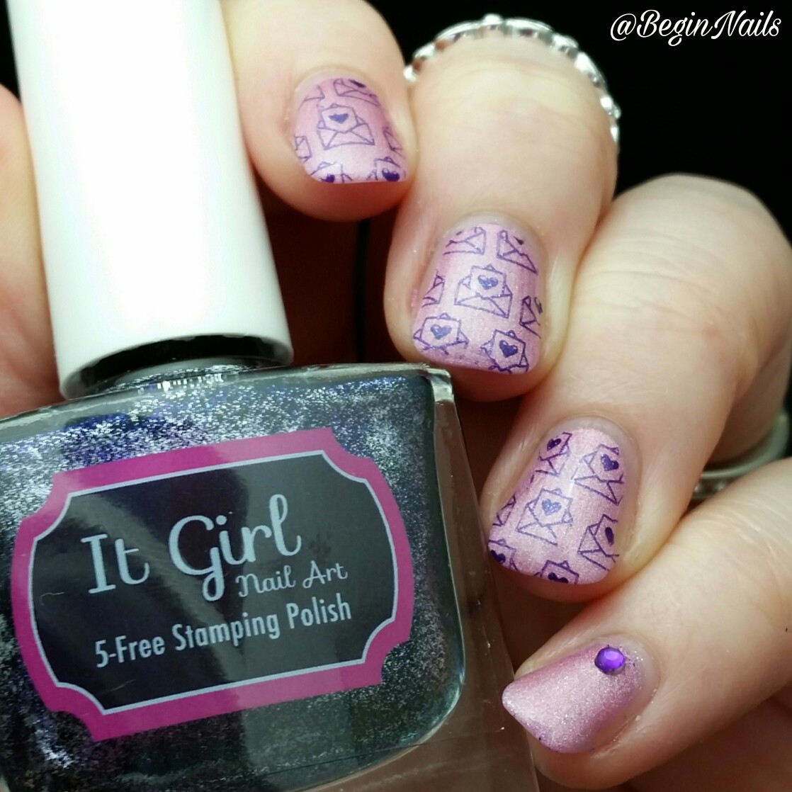 Let's Begin Nails: It Girl Nail Art IG115 Plate Review Part 2