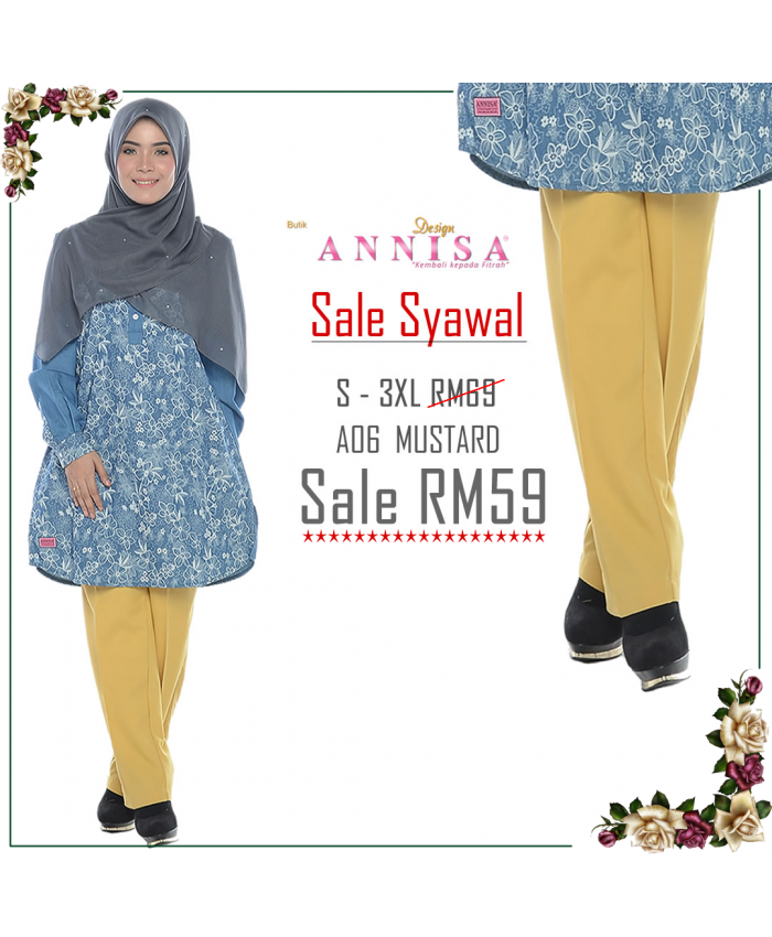SELUAR ANNISA SAIZ S-3XL