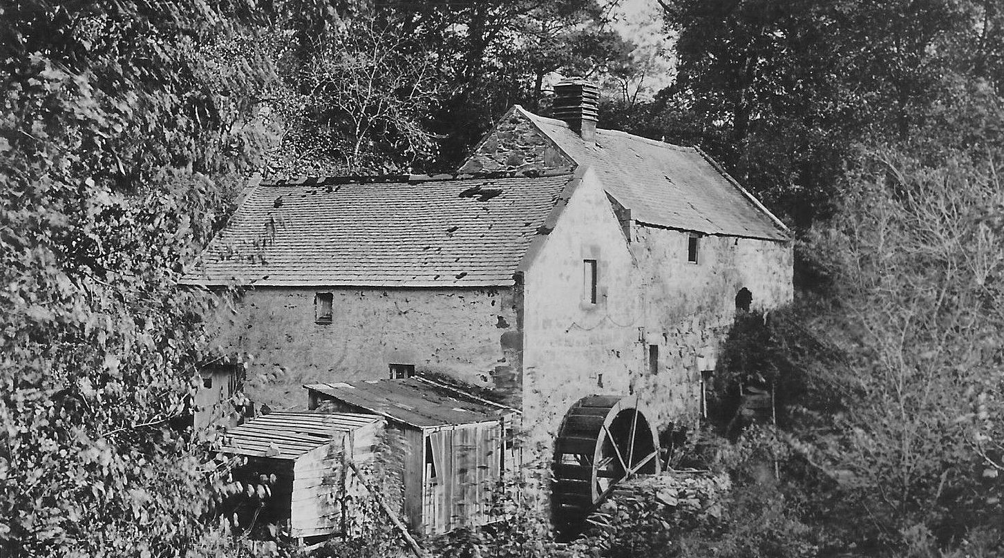 Tour Scotland: Old Photograph Mill o Tifty Fyvie Scotland