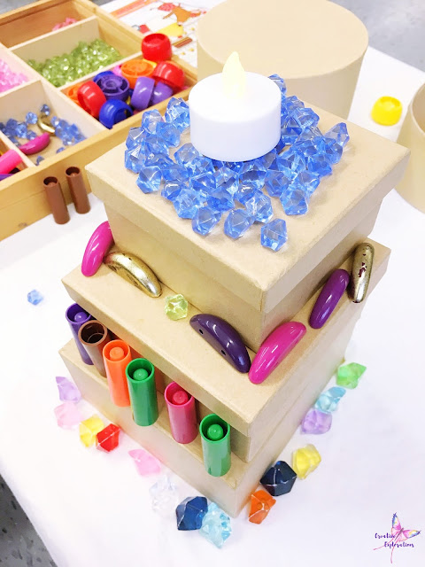 Creative Explorations MvH: Loose Parts Cake Play