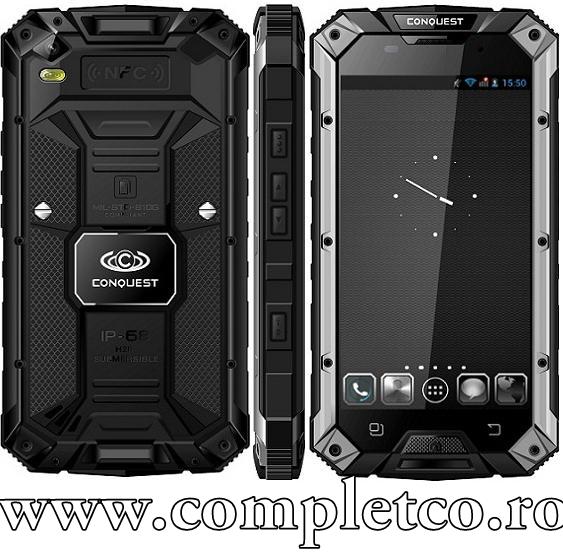 Dual sim Conquest S6 4G, cel mai rezistent smartphone IP68