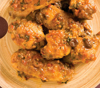 Braised Chicken Wings with Coconut Curry Herb Sauce recipe -Taste USA