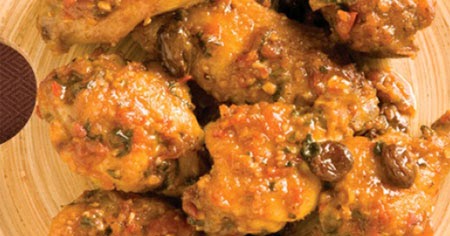 Braised Chicken Wings with Coconut Curry Herb Sauce recipe -Taste USA