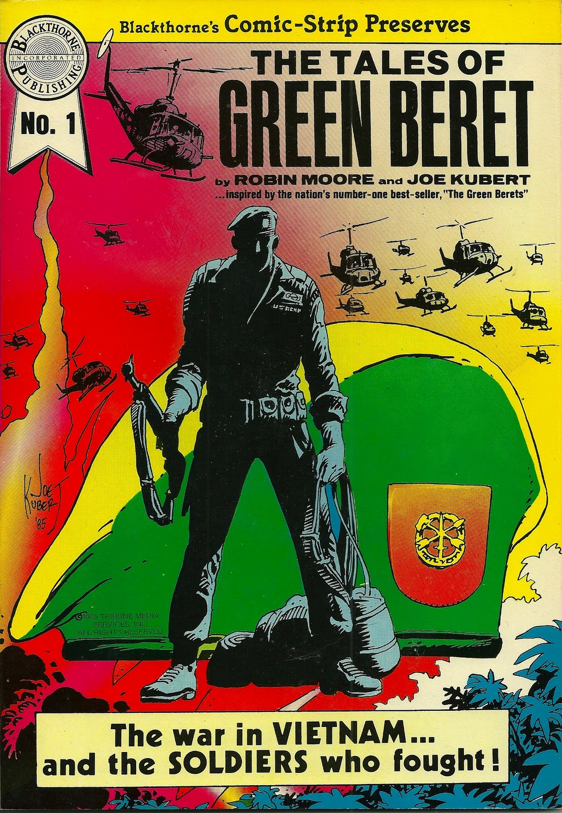 BOOKSTEVE'S LIBRARY: Tales of the Green Beret by Kubert