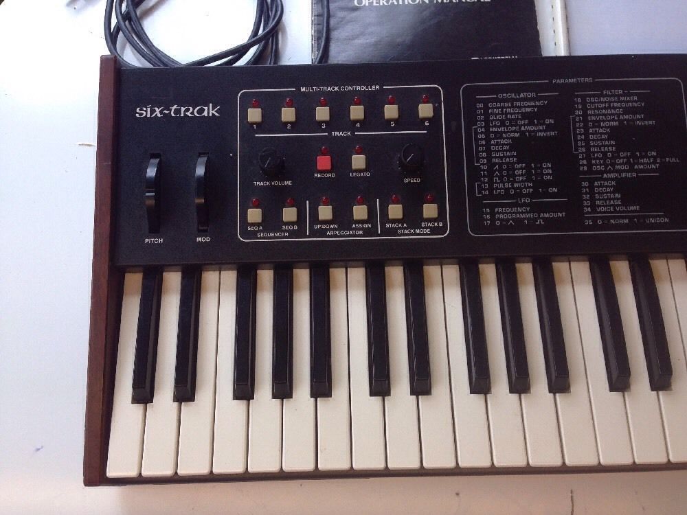 MATRIXSYNTH: Sequential Circuits Six Trak Synthesizer