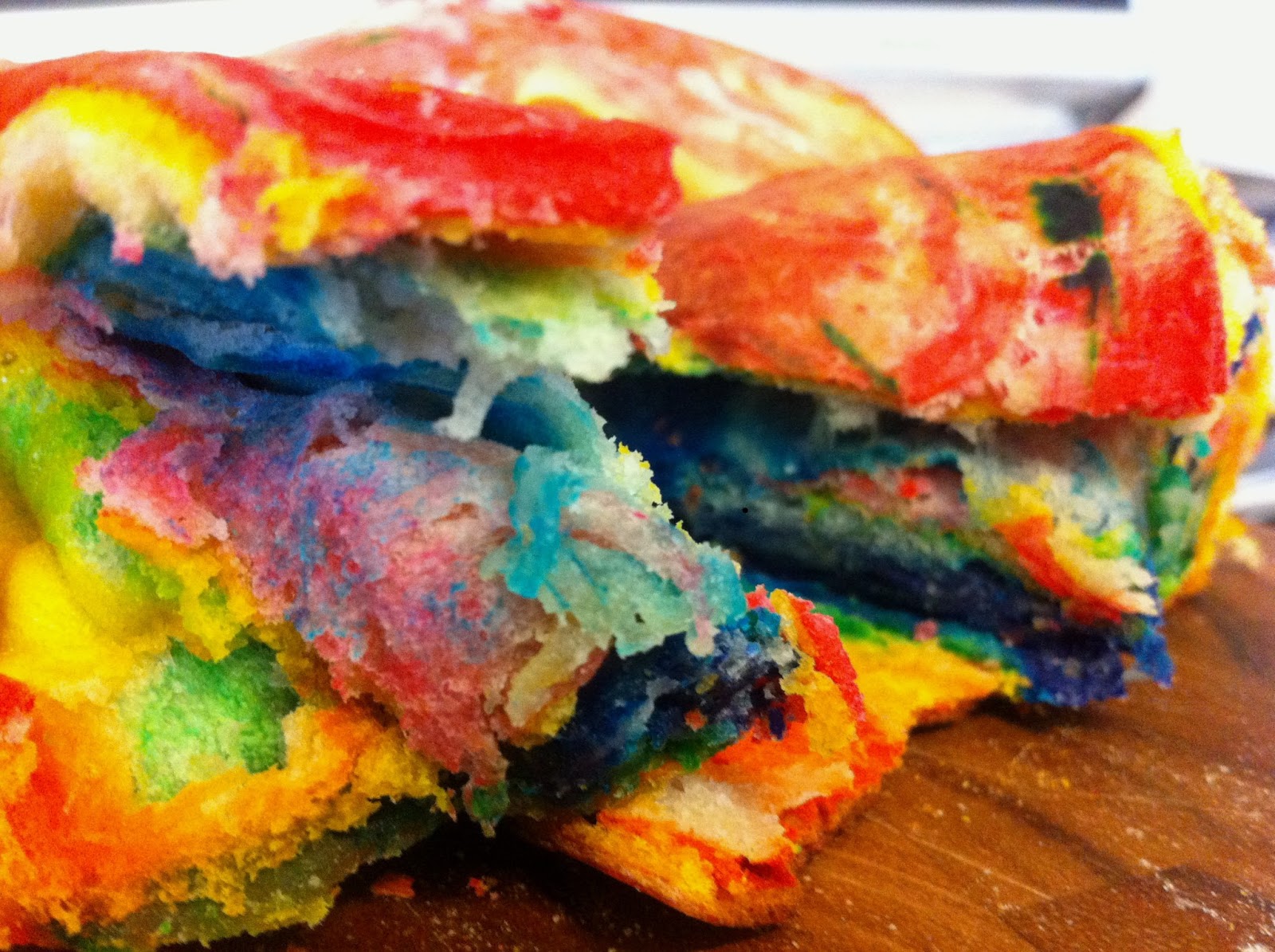 Witty Munch: Rainbow Bread