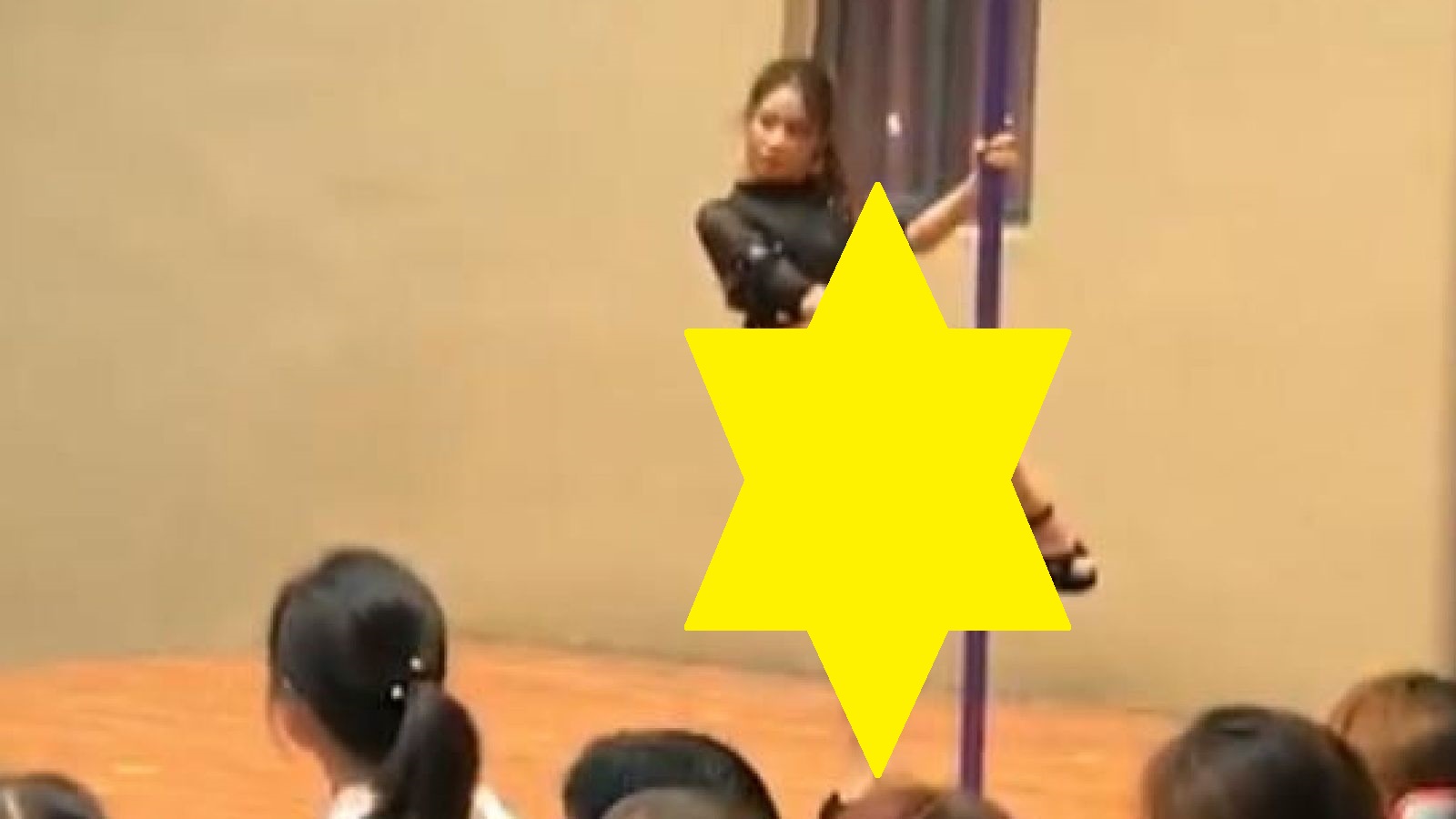 No Child Expected to see an Exotic poll dance on day Back to School