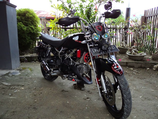 Kumpulan Foto Hasil Modifikasi Motor Honda Win 100 Terbaru