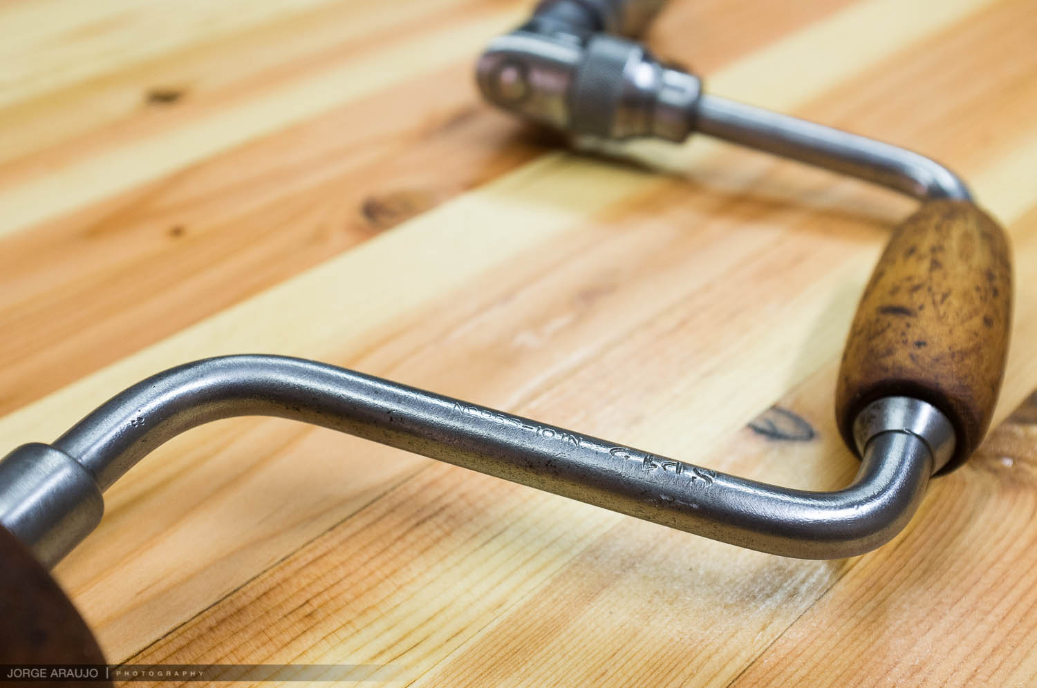 HANDCRAFTED CREATIVE: $5 Brace and Bit Restoration