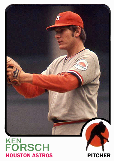 1973 Topps Baseball Card Update Series: 1973 Houston Astros - 82-80 ...