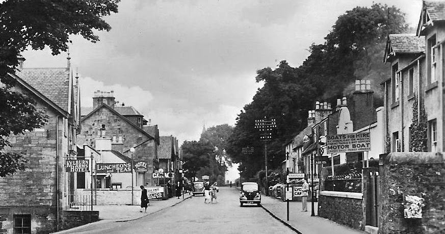 Tour Scotland: Old Photograph Hotels Fairlie Scotland
