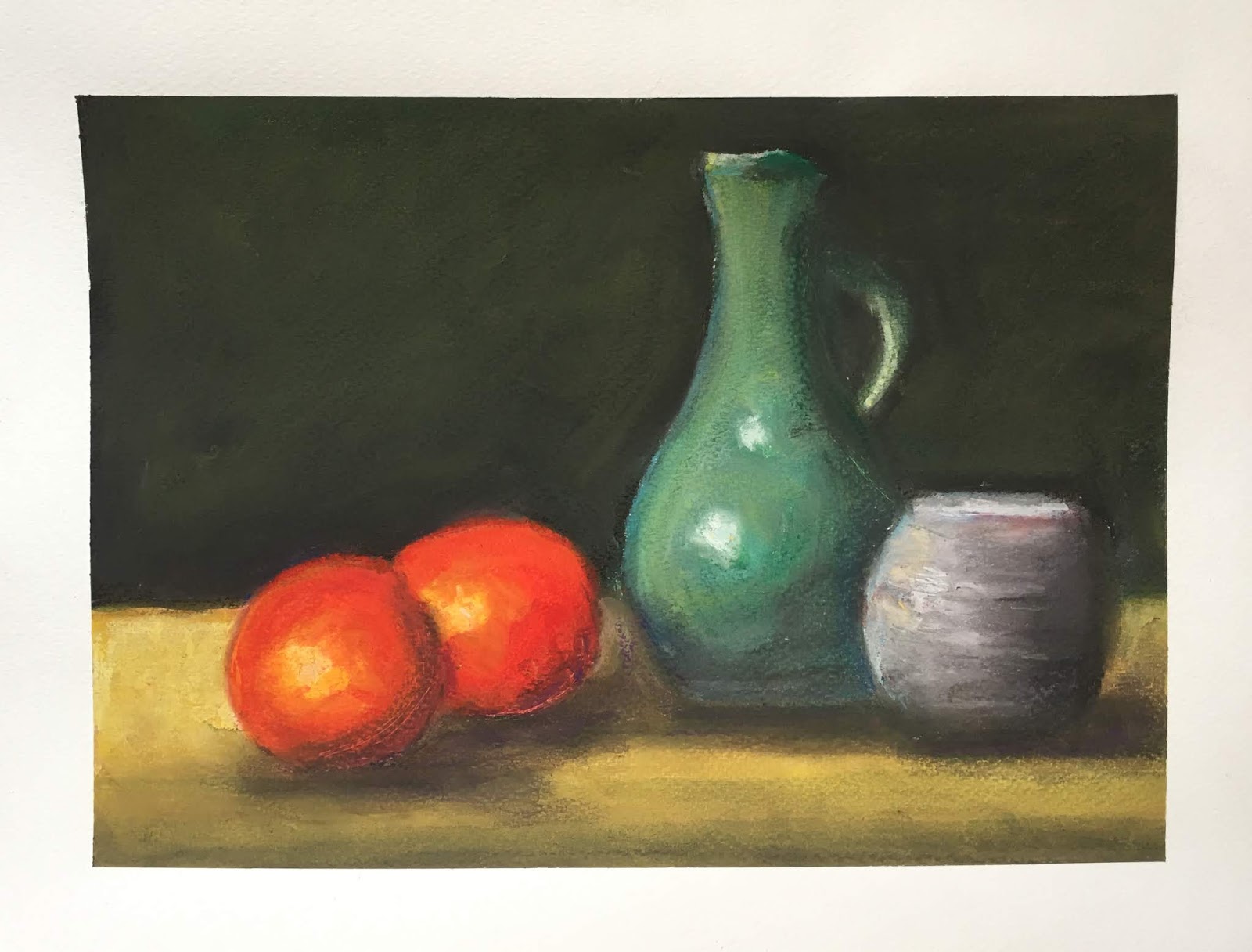 Soft Pastel Paintings Still Life