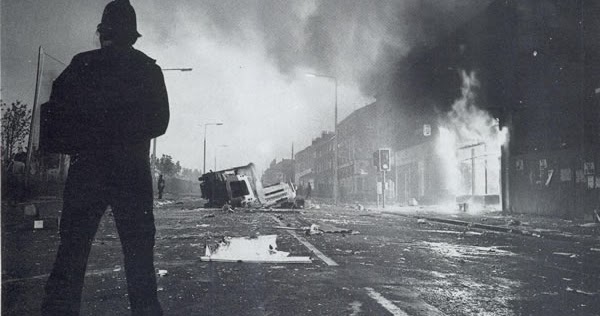 teifidancer: The Toxteth Uprising of July 1981.