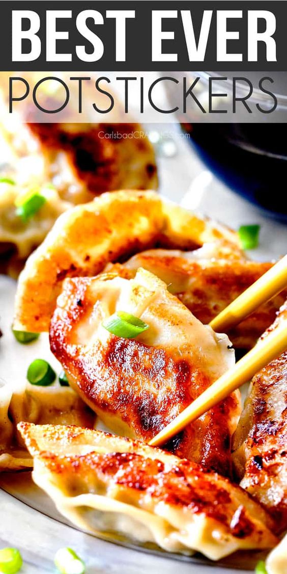 These Homemade pot stickers - All Recipe Network