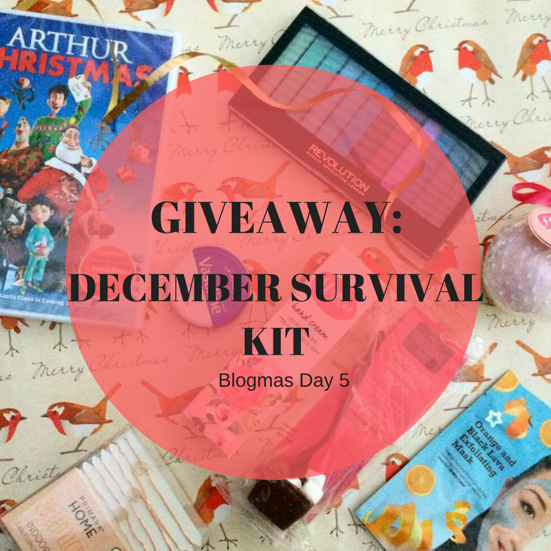 Giveaway | December Survival Kit - Under The Scottish Rain