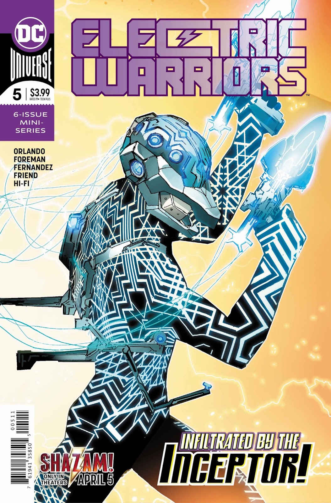 Weird Science DC Comics: Electric Warriors #5 Review and Spoilers