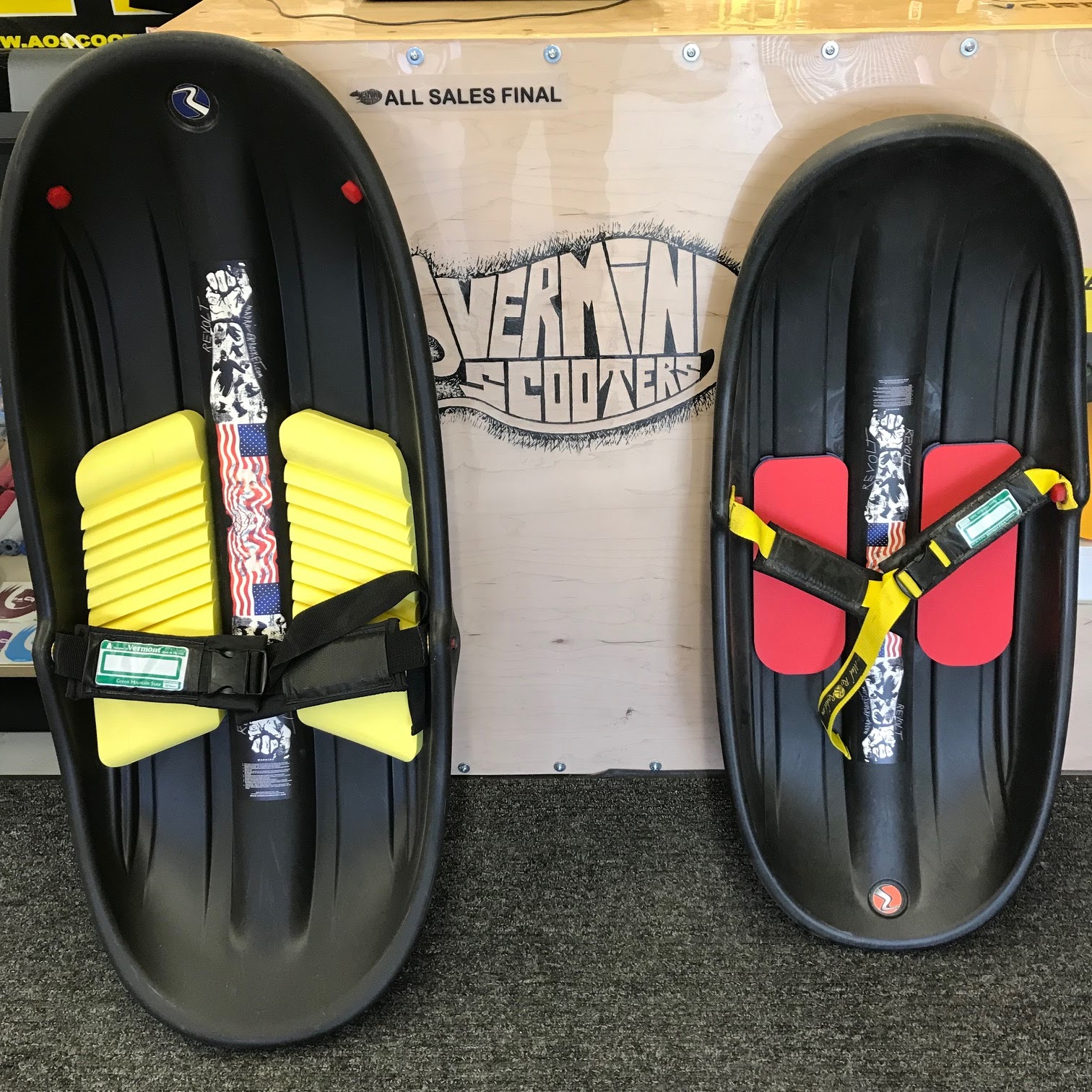 Vermin Scooter Shop: MAD RIVER ROCKET - WORLDS BEST SLEDS!