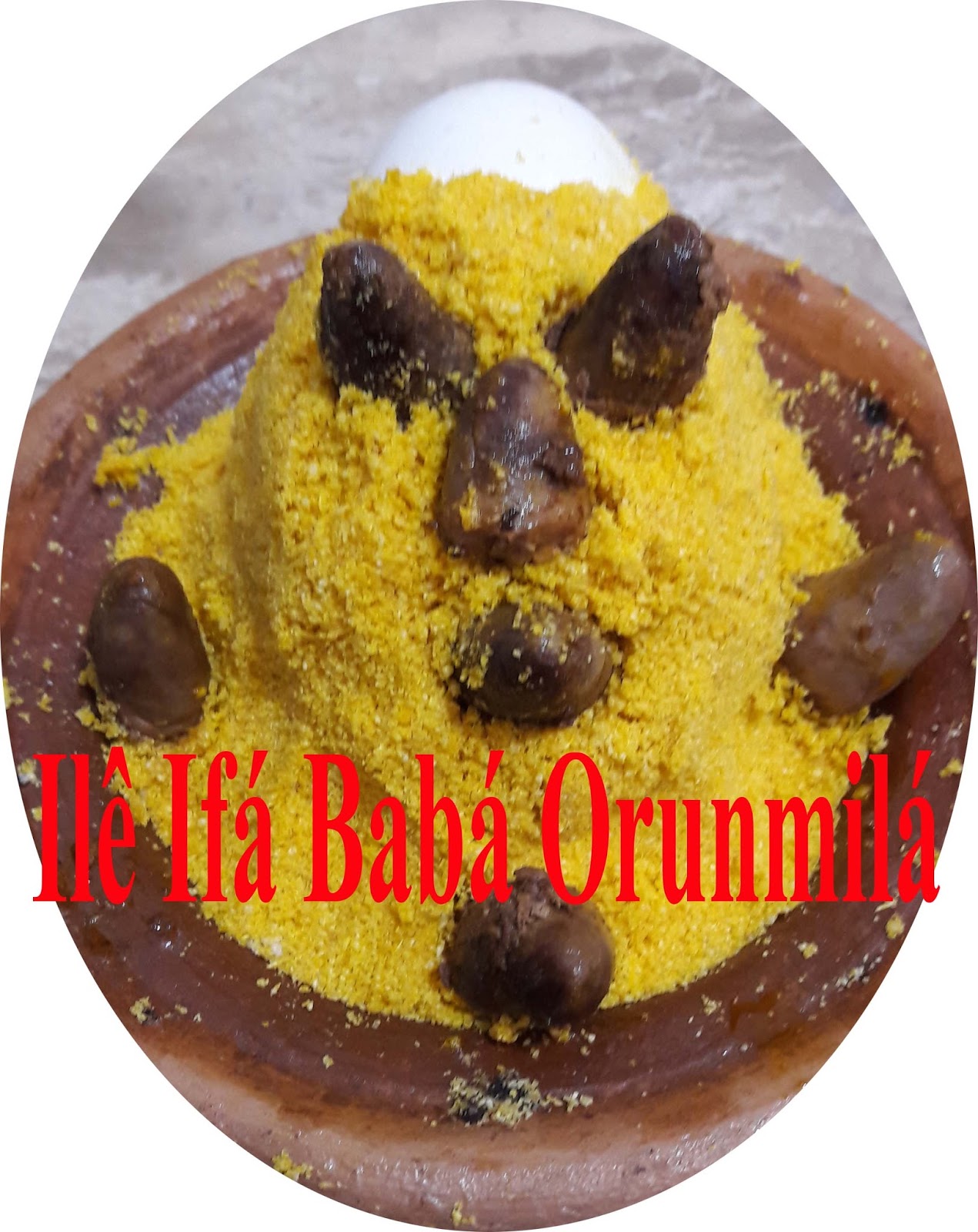 Ifá: Adimuns (comidas secas, comidas de orixá)