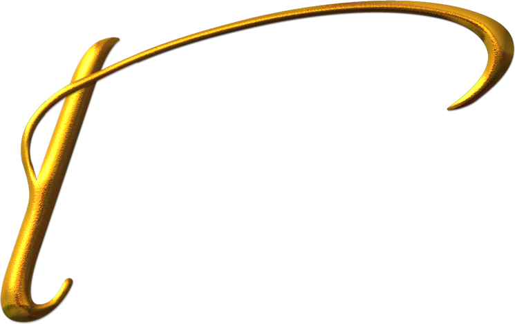 Letras en Dorado. Golden Letters. - Oh my Alfabetos!