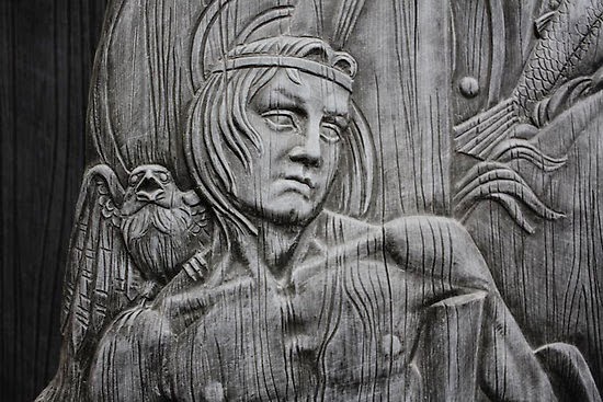 The Cheeky Wagon.: Cu Chulainn and the Morrigan