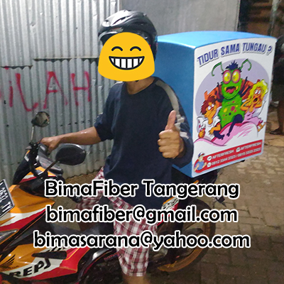 Pesan Box Motor Delivery Fiberglass: Jasa Pembuatan Box Motor Delivery