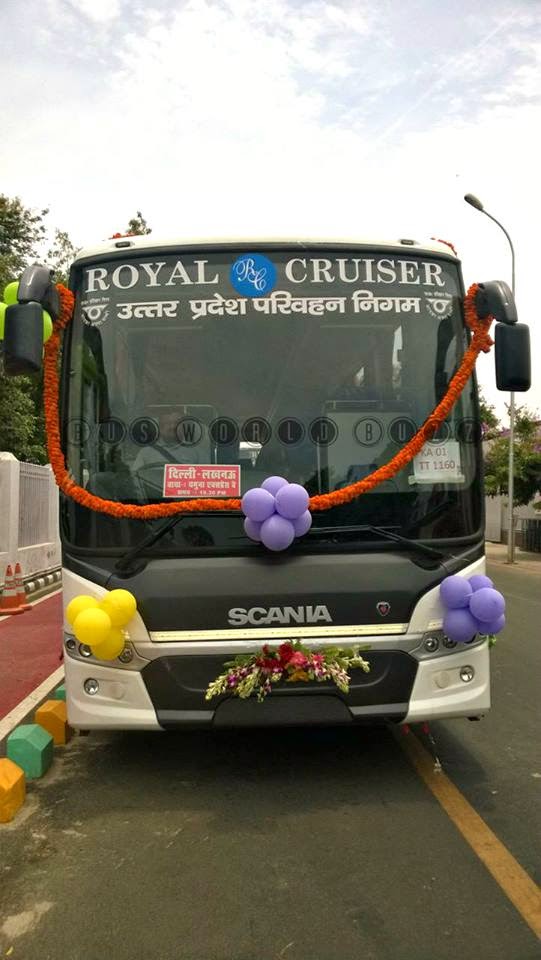 VMSALT Chaser: SCANIA INDIA : UPSRTC's SCANIA METROLINK 13.7M HD ...