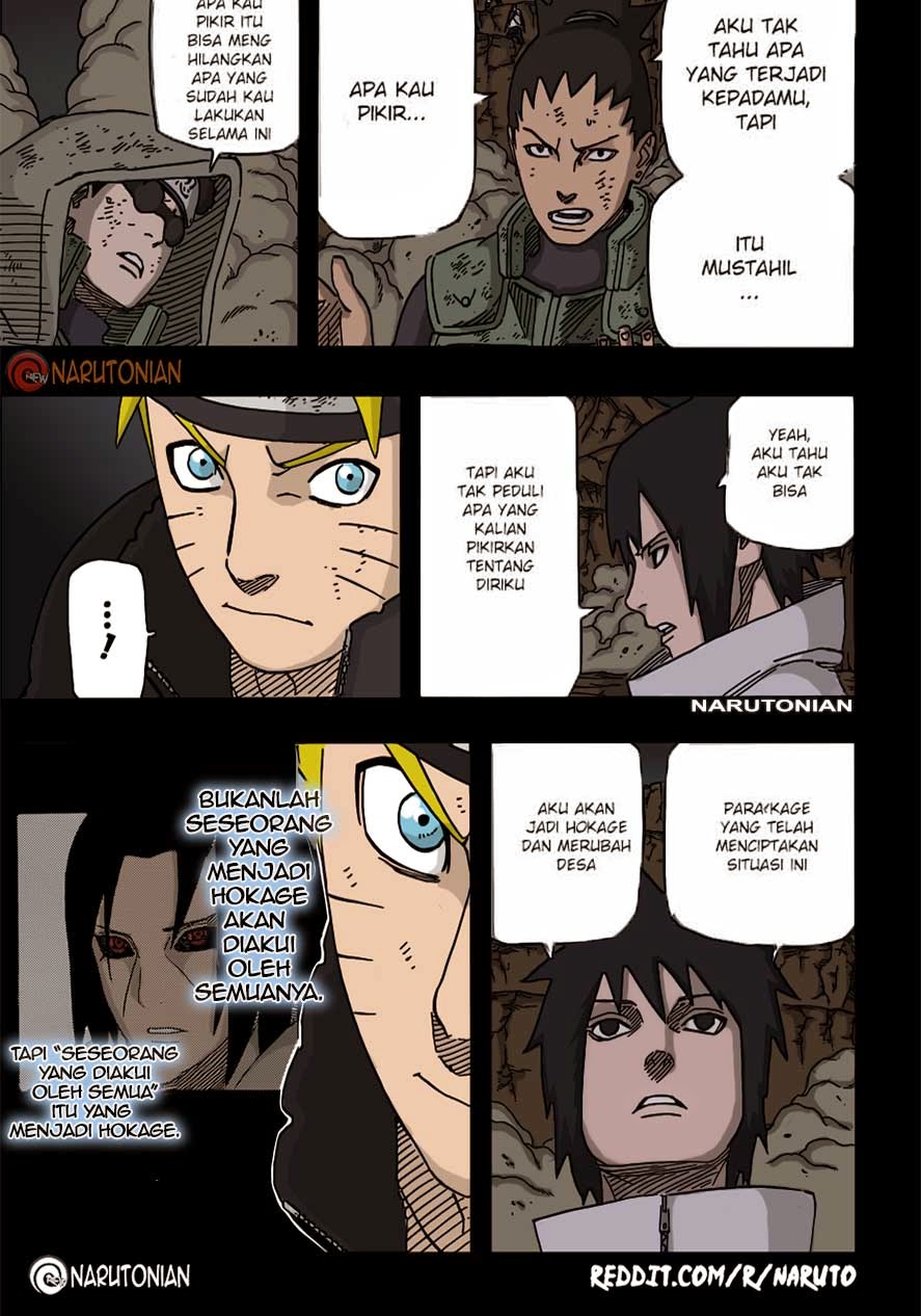 Naruto Shippuden : Komik Naruto Shippuden 631 " TEAM 7