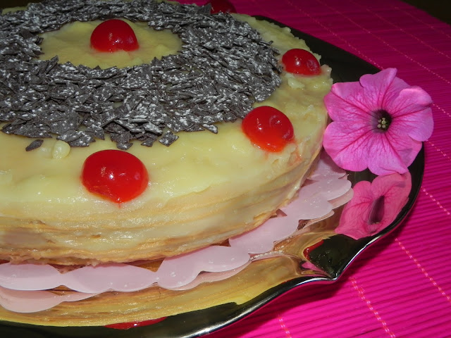 La cocina de Deleyn: Tarta de obleas
