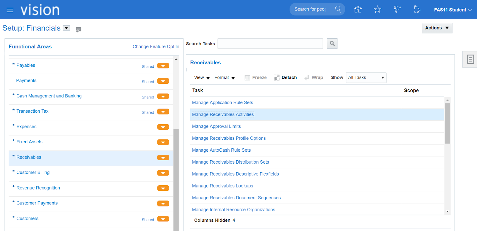The Oracle Prodigy Overview Of Managing Receivables Activities In