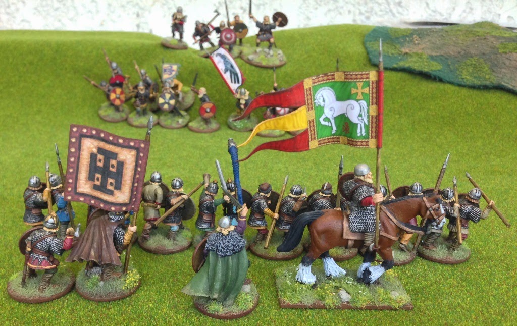The Gamer's Table: Shieldwall, Army Banners and King Alfred