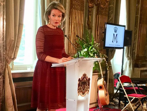 Queen Mathilde delivers the Queen Mathilde Award 2017
