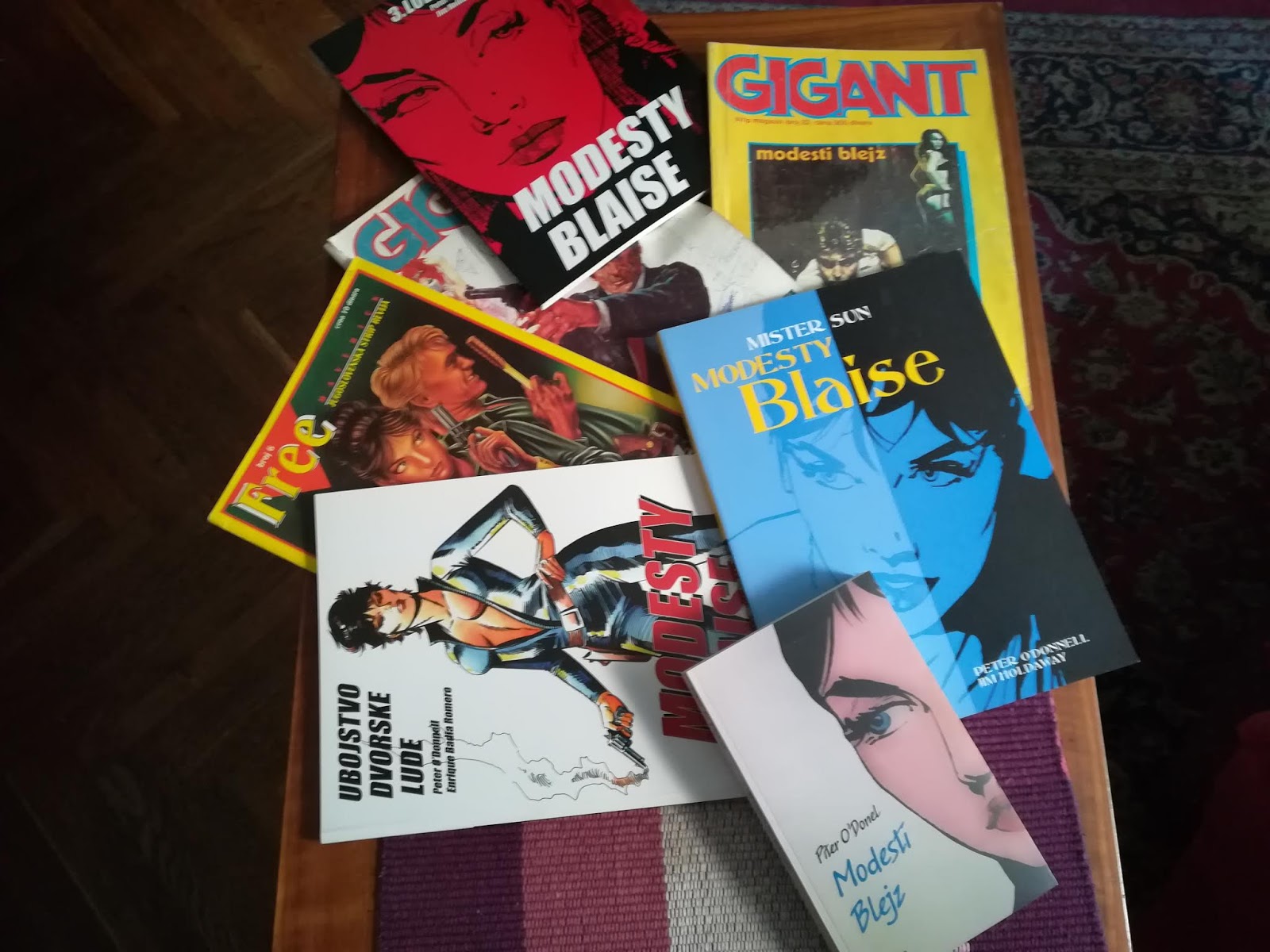 Striposlavija: Modesti Blejz - Devojka sa Balkana (Blic)