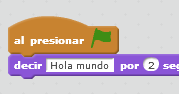 Programación Hola mundo