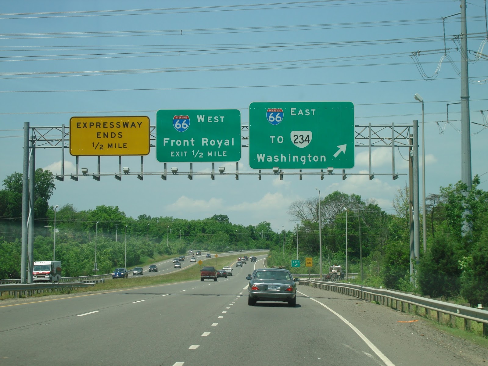 Luke's Signs: Rt. 234 & Interstate 66 - Prince William County, VA