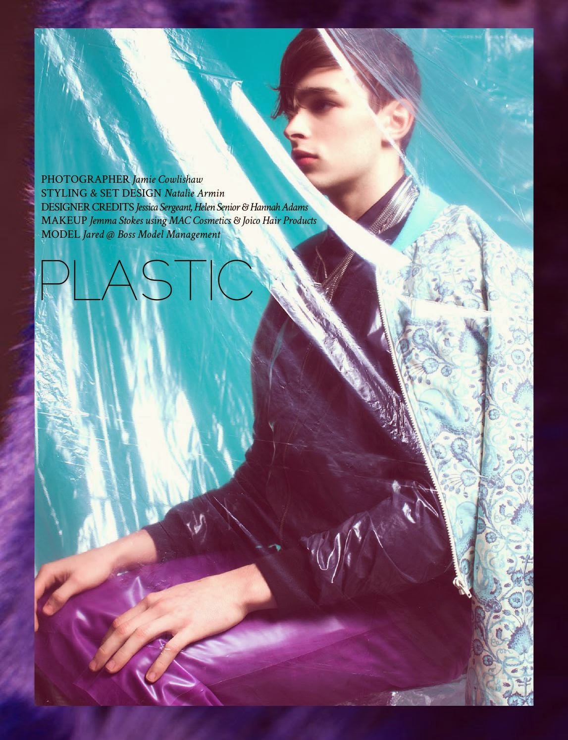 “Plastic”: Jared Rosenberg para ATLAS Magazine Spring 2014