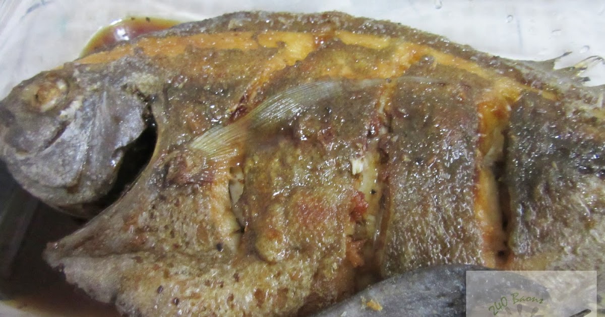 Fried Pompano with a Tangy Sauce
