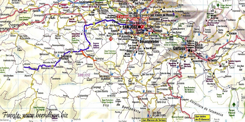 Llano Hermoso de Mercedes Sur de Puriscal | Explore Costa Rica