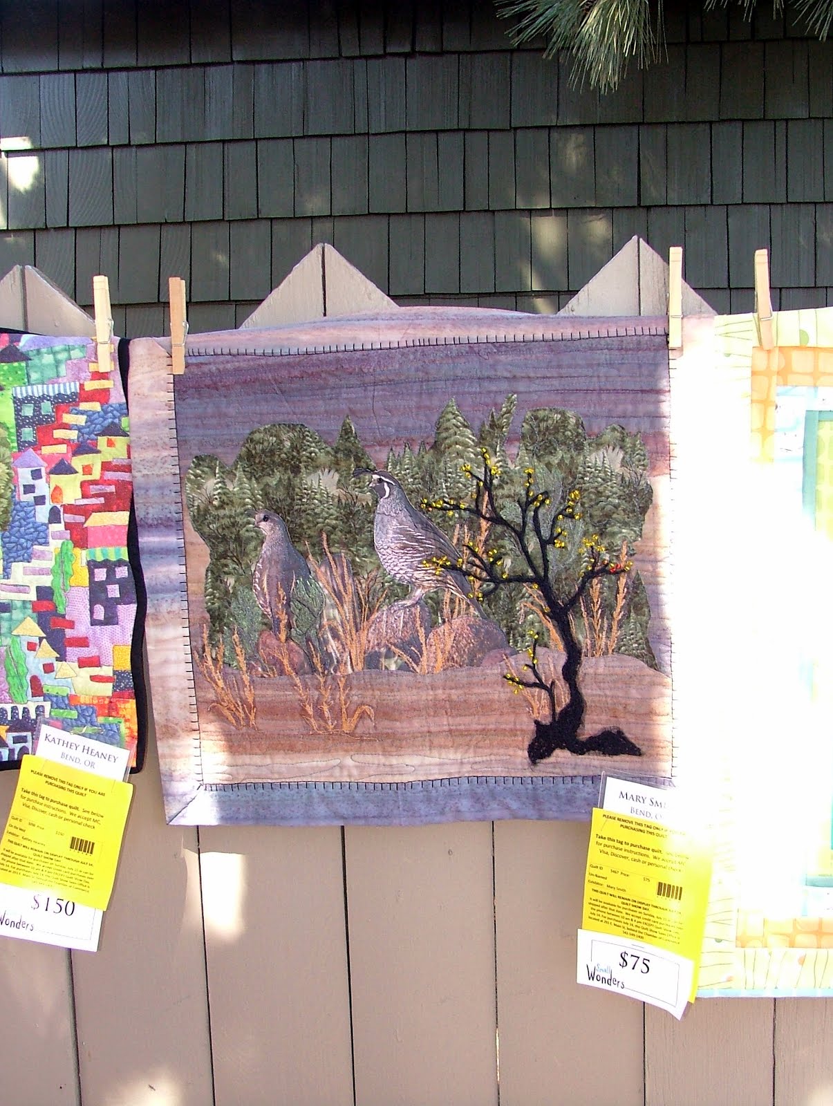 Michele Bilyeu Creates *With Heart and Hands*: Sisters Outdoor Quilt ...