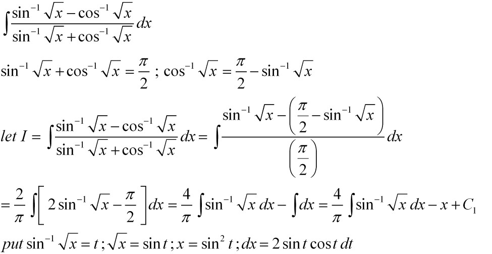 Mixture Integral Of Arcsin sqrt x Arccos sqrt x Arcsin Mixture Integral Of Arcsin sqrt x Arccos sqrt x Arcsin