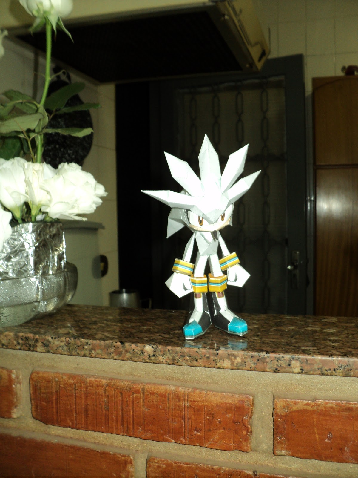 Meu Mundo de Papel - Modelos Papercraft: Novo Paper - Silver Sonic ...