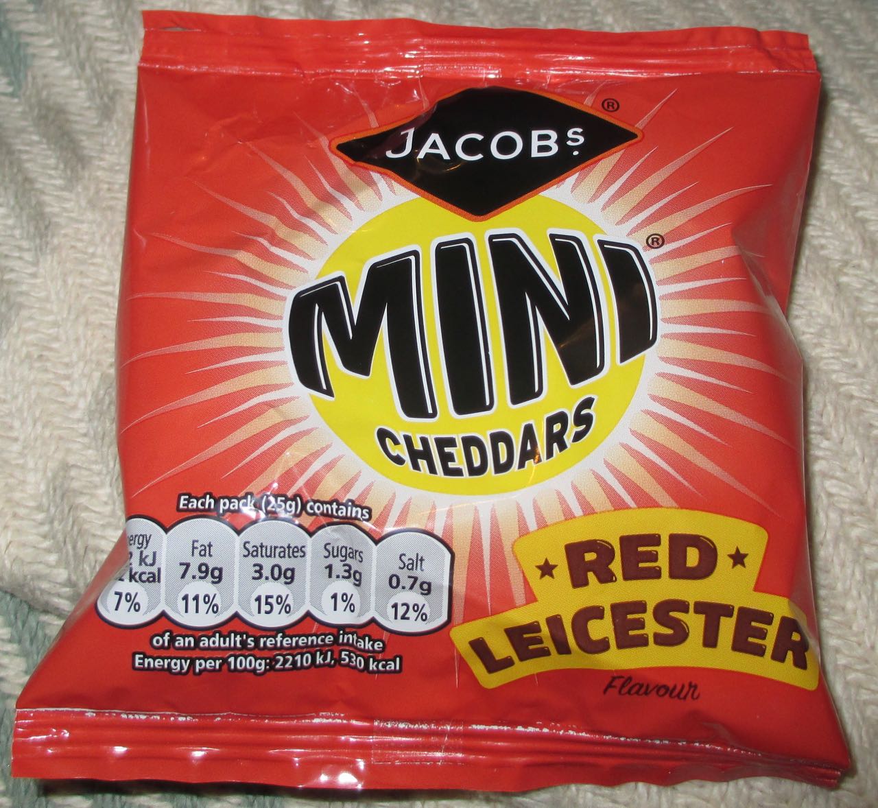 FOODSTUFF FINDS: Mini Cheddars - Red Leicester Edition (Morrisons) By ...