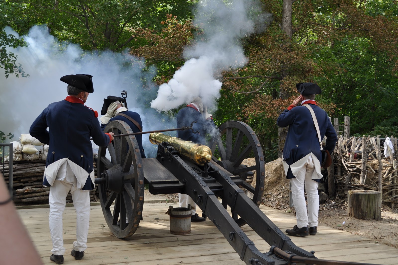 Postcards from JR and Christa: Yorktown Battlefield in Virginia