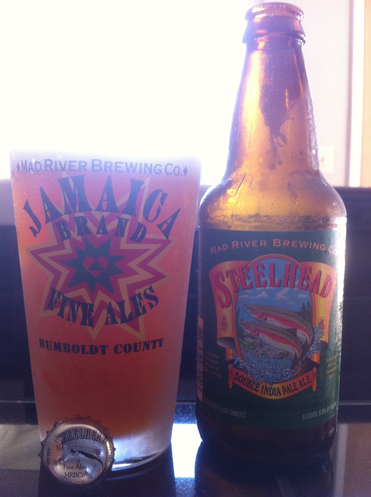NorCal Beer Blog: Mad River Brewing Company Steelhead Double IPA