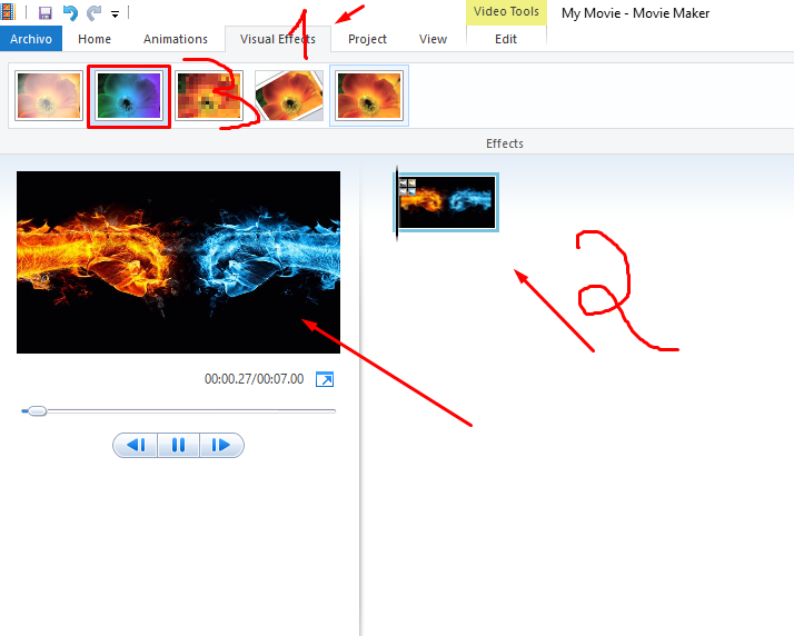 Computer Guides and Tutorials: How to create a distortion and rainbow ...