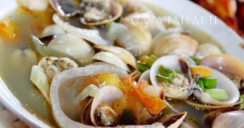 CLAMS GINGER SOUP RECIPE